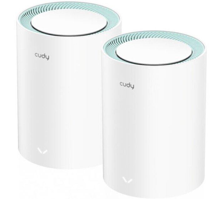 Cudy M1800-2-Pack 1800 Mbps Mesh Router (White, Dual Band) | Makro