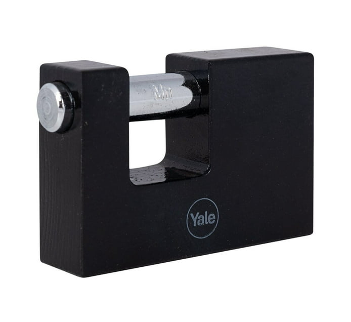 Yale 90mm Shutter Iron Padlock | Makro