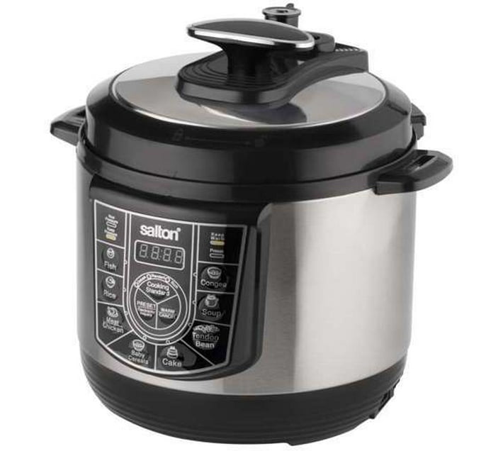 SALTON SEPC02 6 L Pressure Cooker (Stainless Steel) | Makro