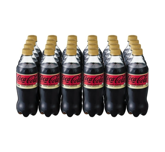 Buy Coca Cola Coca Cola Bottle, Zero Sugar & Caffeine 400ml X 24 in ...