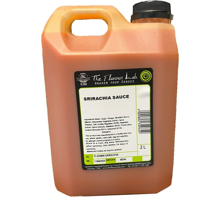 The Flavour Lab Sriracha Sauce 2L (Pack of 4) (Restaurant/ Catering ...