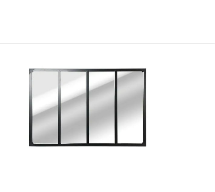 I&S Horizontal Mirror Rectangle Shape Decorative Mirror (Rectangle) | Makro