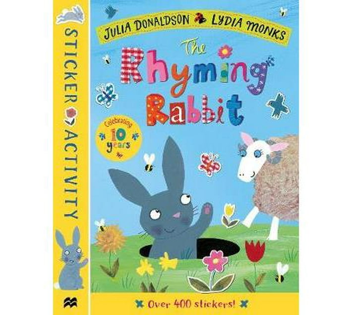 The Rhyming Rabbit Sticker Book (Paperback / softback) | Makro