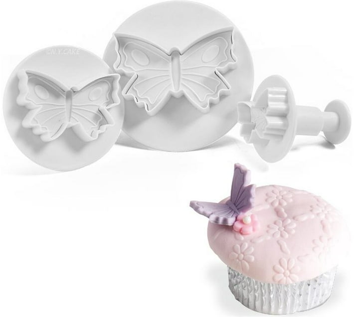 Maruti Groups Butterfly Plunger cutter / Cookie cutter Cookie Press ...