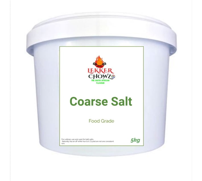 Buy Lekker Chowz Coarse Salt Sea Salt (5000 g) in Bulk | Makro Business