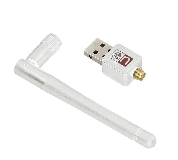 Someone’s in a Makro Mini Wi-Fi Adapter 150Mbps Antenna PC Laptop USB ...