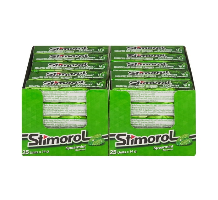 Buy Stimorol Sugar Free Gum Spearmint (50 x 10pc) in Bulk | Makro Business