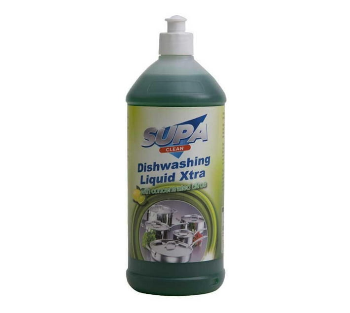 SUPA CLEAN Dishwashing Liquid Xtra with Citrus Biodegradable 1 Litre ...