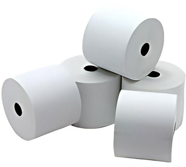 WOODLY Thermal Paper Rolls 57x40mm (Box of 100) Traditional Cash ...