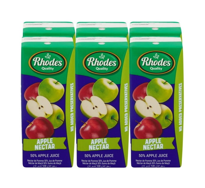 Buy Rhodes Nectar Apple (200ml x 6) in Bulk | Makro Business