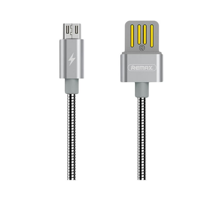 Someone’s in a Makro Remax 1M Usb To Micro-B Cable - Silver Mood
