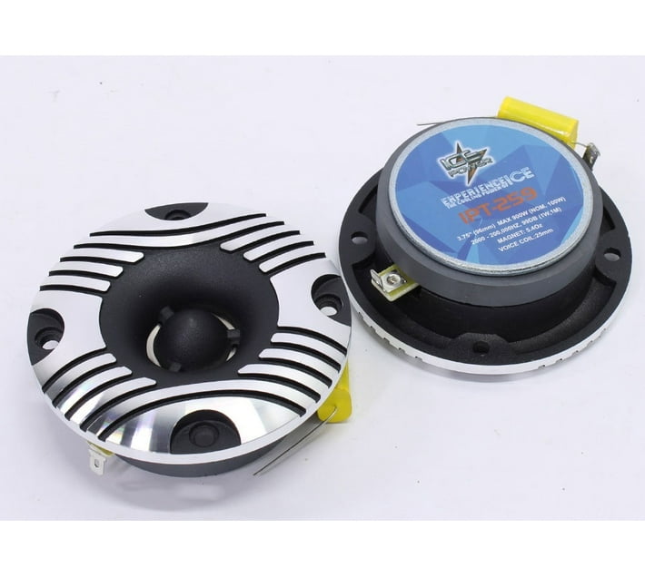 Ice Power IPT-259 Tweeter Pillar Mounted Round Car Speaker (1500 W) | Makro
