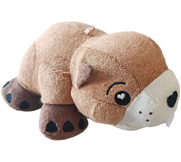 Umlozi Bath Buddy - Sponge Washing Buddy - Beaver Bath Toy (Brown) | Makro
