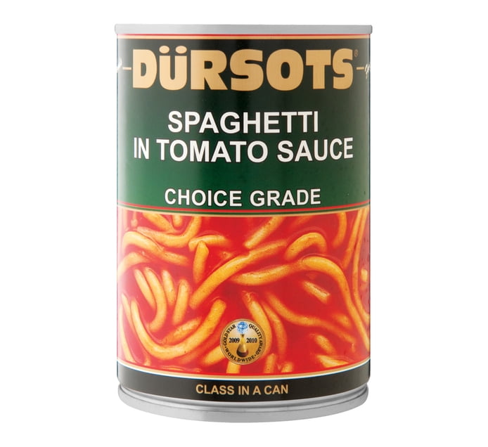 Someone’s in a Makro Dursots Spaghetti in Tomato Sauce (12 x 410g) Mood