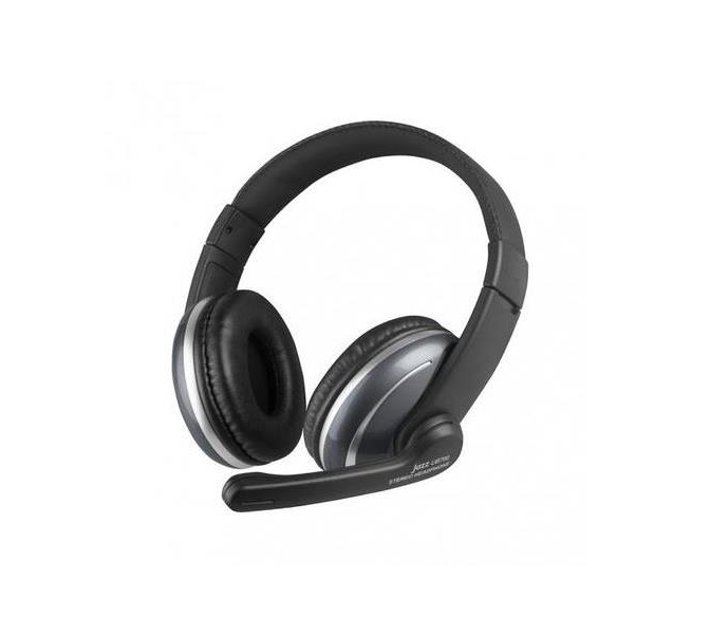 Someone’s in a Makro Intopic JAZZ-UB700 USB Headset With Microphone Mood