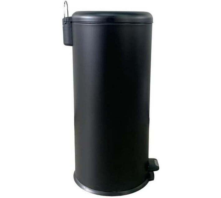CrockeryCentre BD94-MTTBLCK Plastic Dustbin | Makro