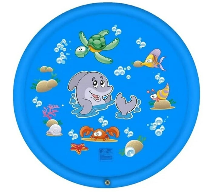 Generic 170cm Inflatable Sprinkler Pad Water Play Mat Sprinkle and ...