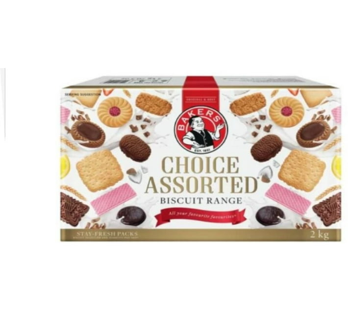 Buy choice assorted Biscuits Cookies (2 kg, Pack of 2) in Bulk | Makro ...