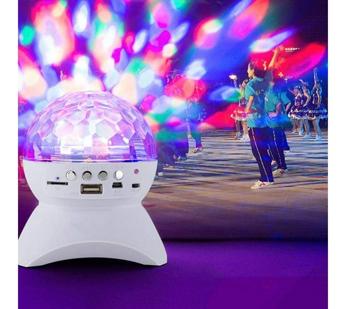 Someone’s in a Makro Led Crystal Magic Ball Rotating Stage Light with ...