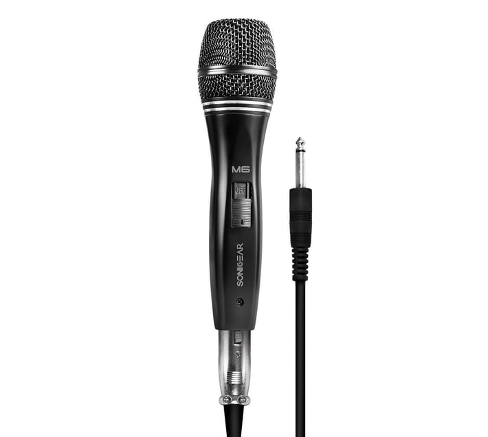 Someone’s in a Makro SonicGear M6 Professional Dynamic Wired Microphone ...