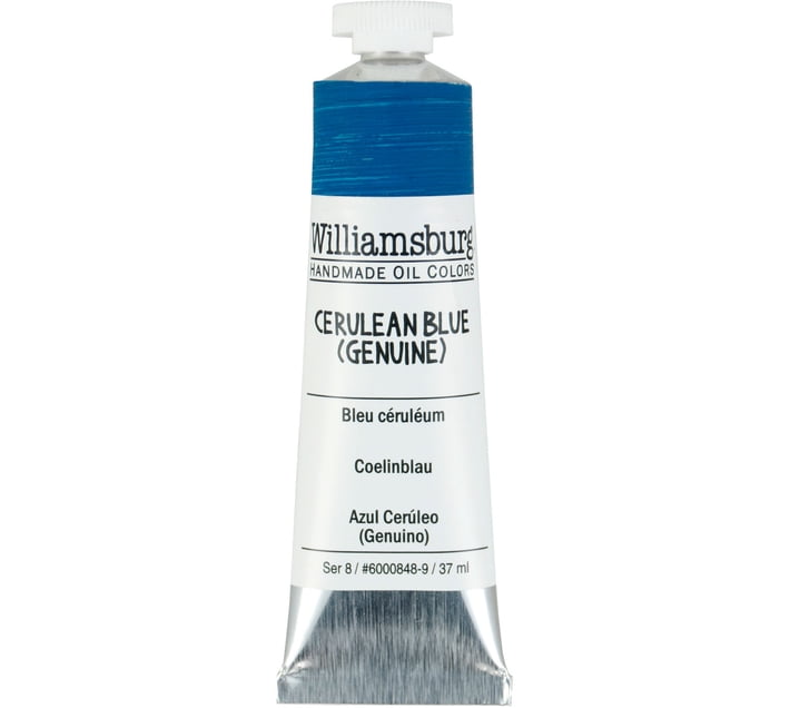 Williamsburg Oil 37ml Cerulean Blue Genuine (Set of 1, Blue) | Makro