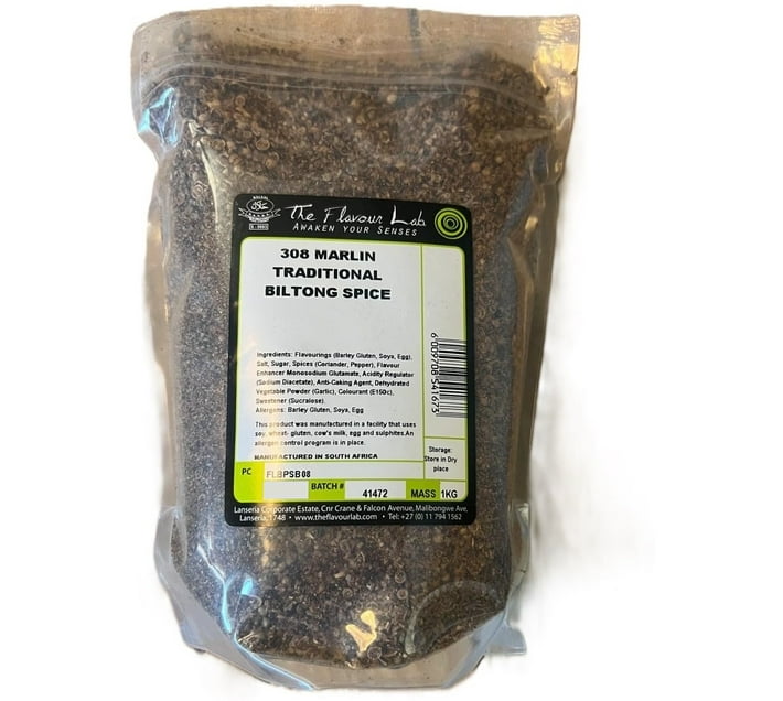 The Flavour Lab 308 Marlin Traditional Biltong Spice - Butchery Grade ...