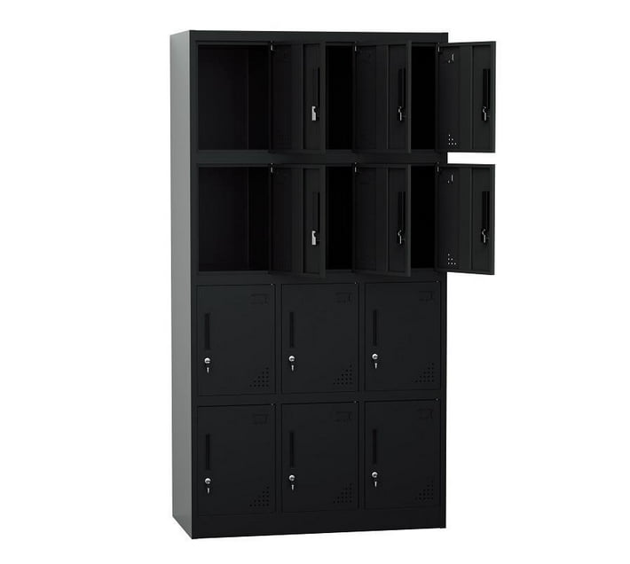 Someone’s in a Makro Steel 12 Door Inner Handle Locker Cabinet With ...
