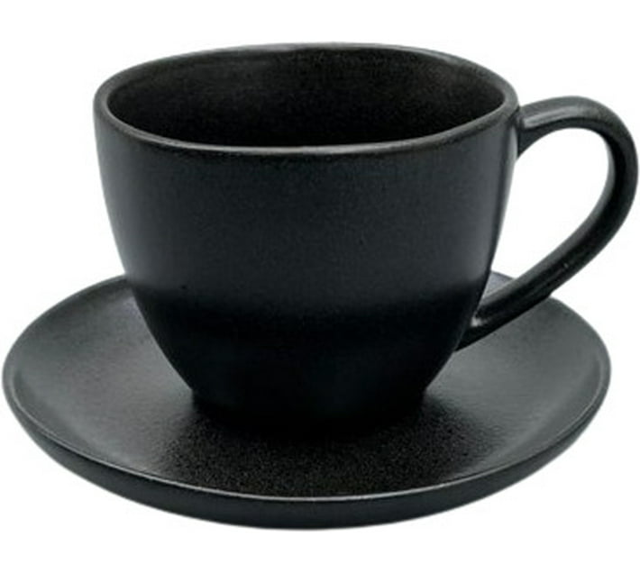 Buy Generic Pack of 1 Porcelain (Black, Cup and Saucer Set) in Bulk ...