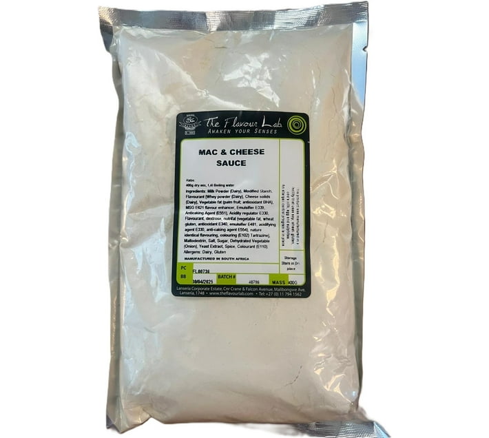 The Flavour Lab Mac & Cheese premix sauce (Pack of 10)- Restaurant ...