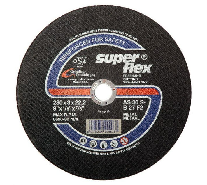 Someone’s in a Makro Superflex - Cutting Disc Steel Flat 230X3X22.2 - 5 ...