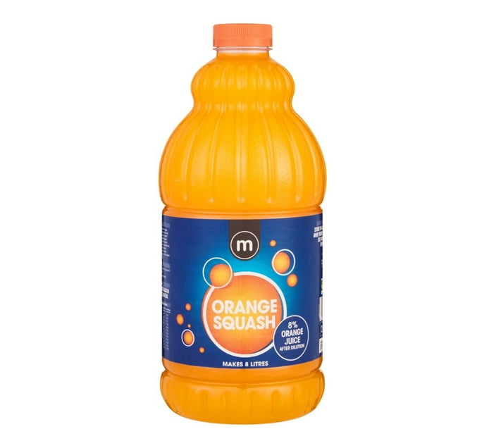 Buy M Concentrated Squash Orange (2lt) in Bulk | Makro Business