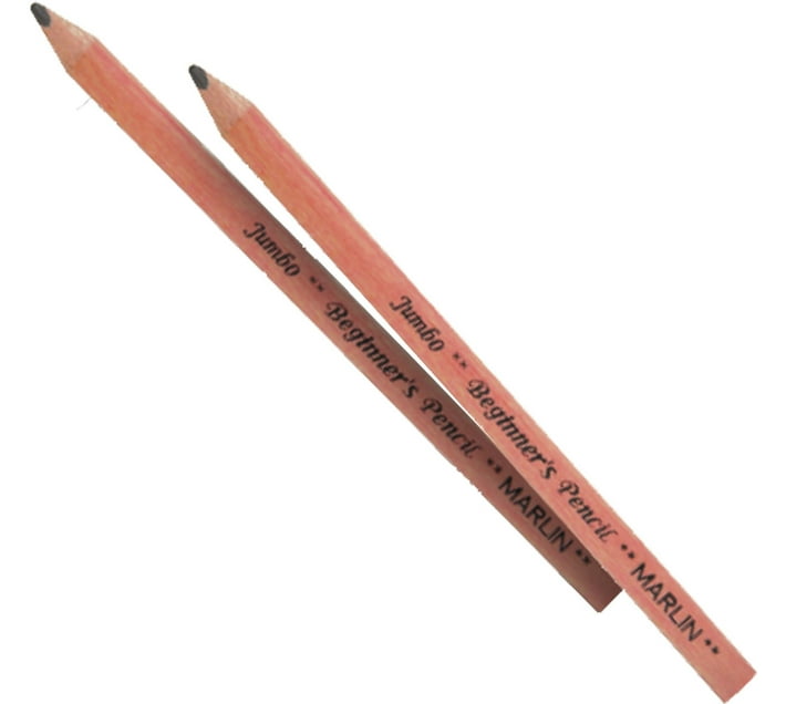 Buy Marlin Jumbo Triangular Pencil HB Triangular (Set of 72, Brown) in ...