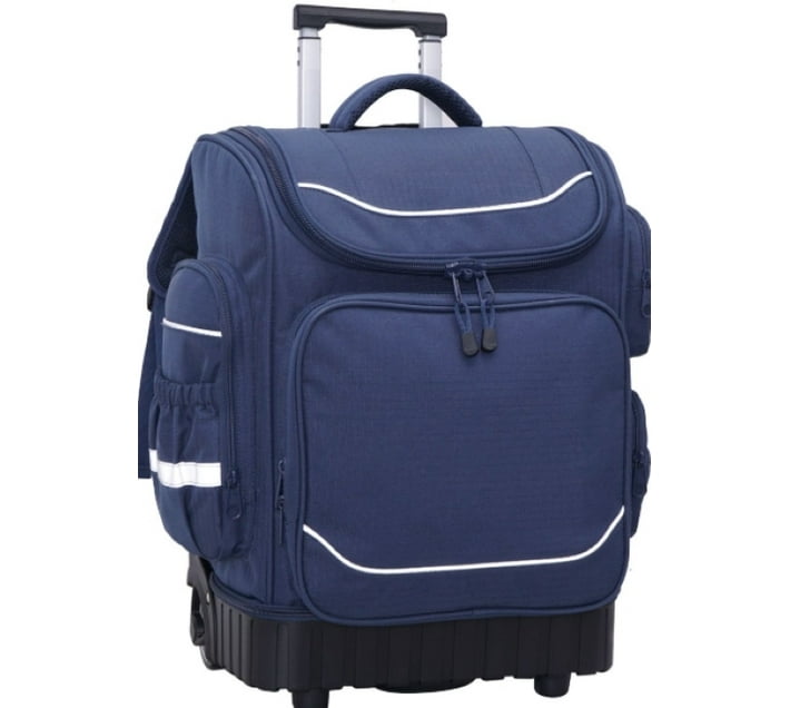 School Mate Hard Base Ripstop Polyester XL Trolley Backpack Trolley ...