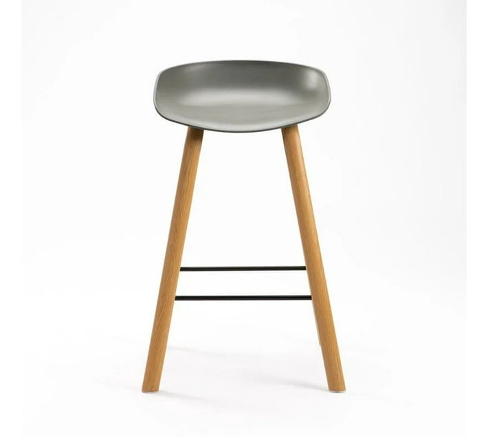 Buy Galliano Luxury Kitchen Stool - Grey 3367900808216 Metal Bar Stool ...