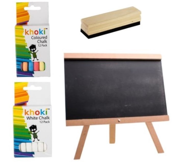 Buy Khoki Craft Kids Chalkboard Variety Pack (Black) in Bulk | Makro ...