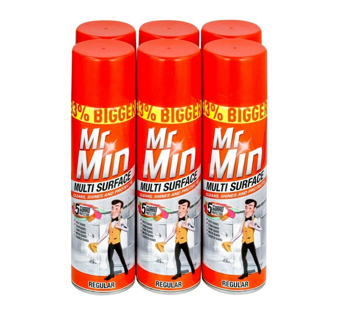 Buy Mr Min Multi Surface Aero Regular (6 x 400ml) in Bulk | Makro Business