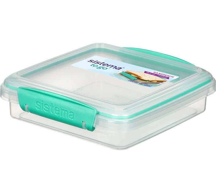 Sistema 450ml Sandwich Box To Go 1 Containers Lunch Box (450 ml) | Makro