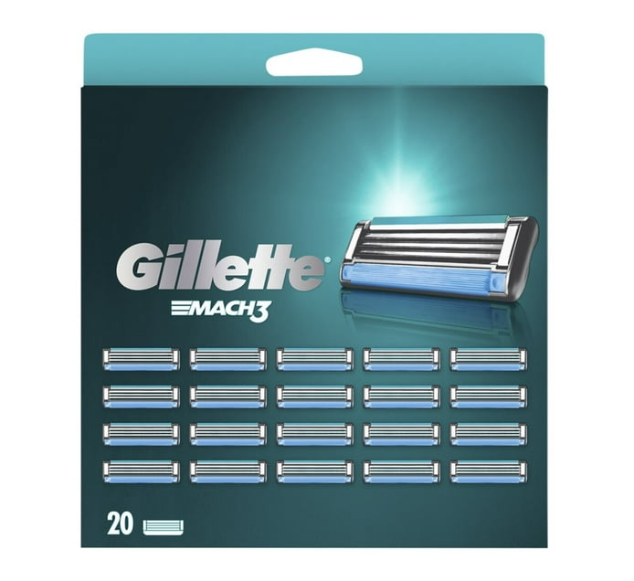 Gillette Mach 3 Blades (1 x 20's) | Makro