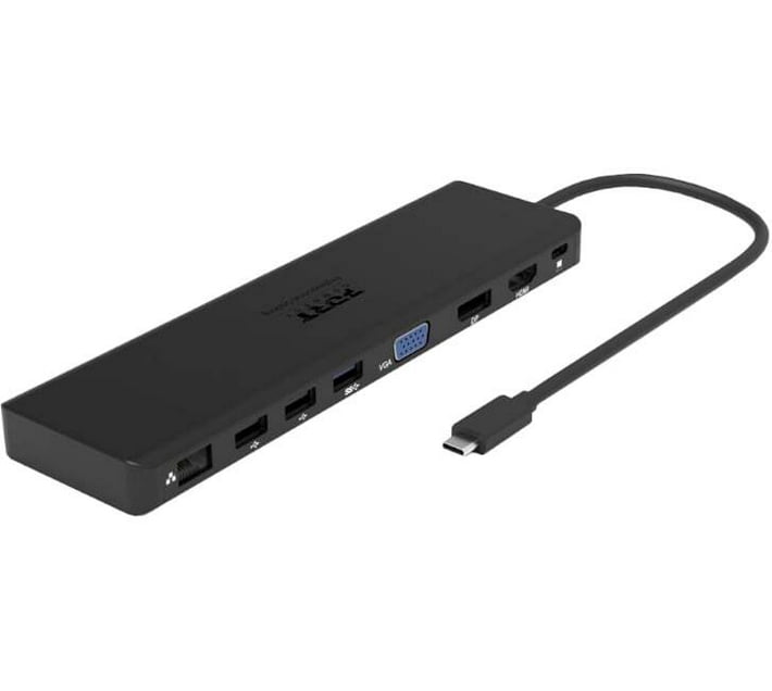 Port 901906-W Docking Station For Laptop (Black) | Makro