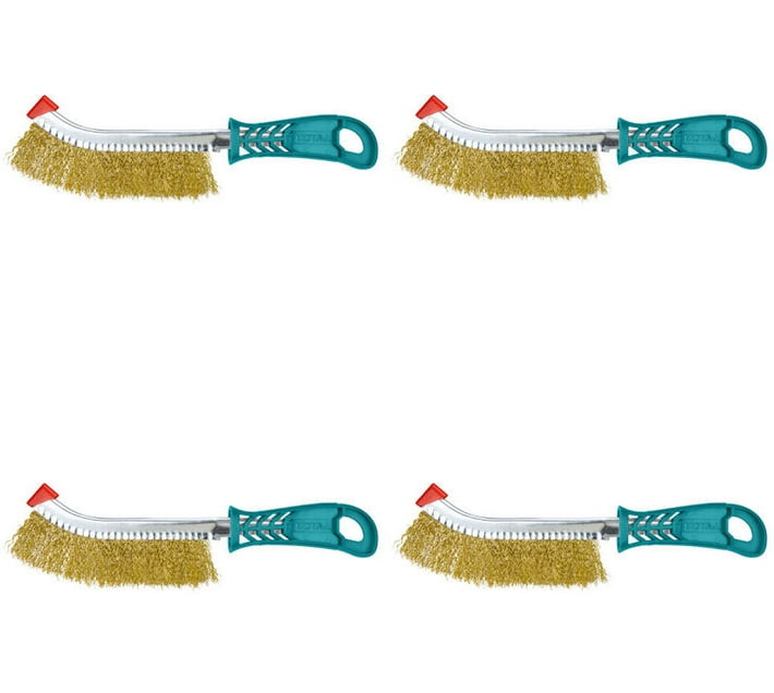 TOTAL THT92102 Continuous End Straight Wire Brush (Pack of 4) | Makro