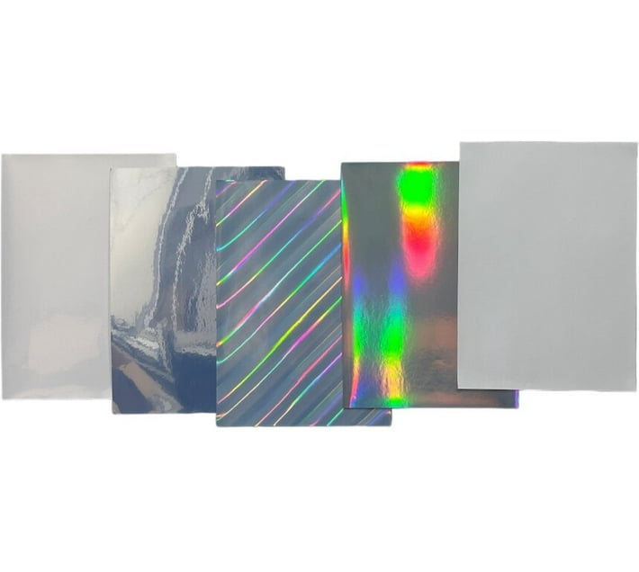 OQ Trading 30 cm 100 Sheets A4 Printable Vinyl Sticker Paper - 5 Pack ...