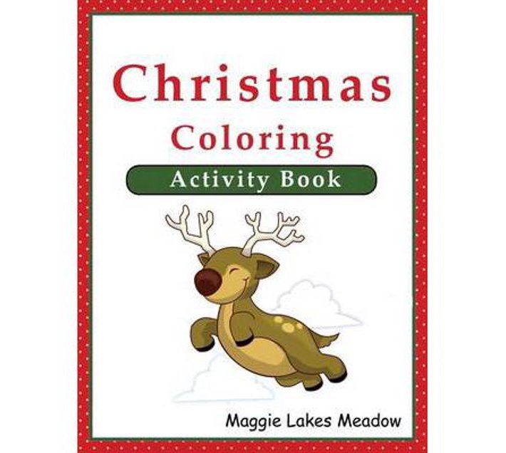 Christmas Coloring Activity Book (Paperback / softback) | Makro