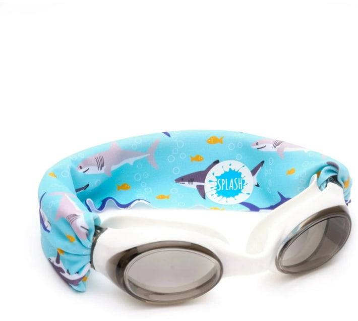 splash place Fabric strap goggles - Shark attack Swimming Goggles (Blue ...