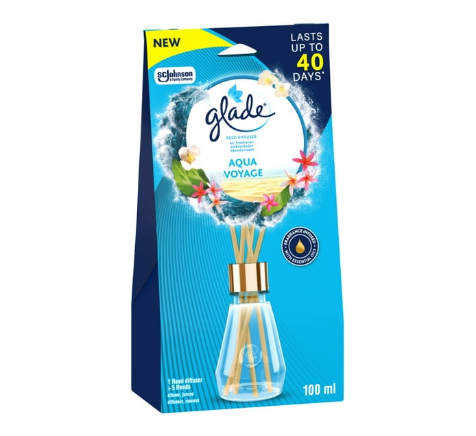 Buy Glade Aqua Voyage Reed Diffuser Air Freshener 100ml in Bulk | Makro ...