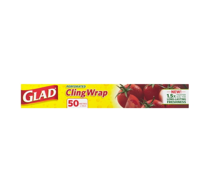 Buy Glad Perforated Plastic Wrap 50m x 330mm in Bulk | Makro Business