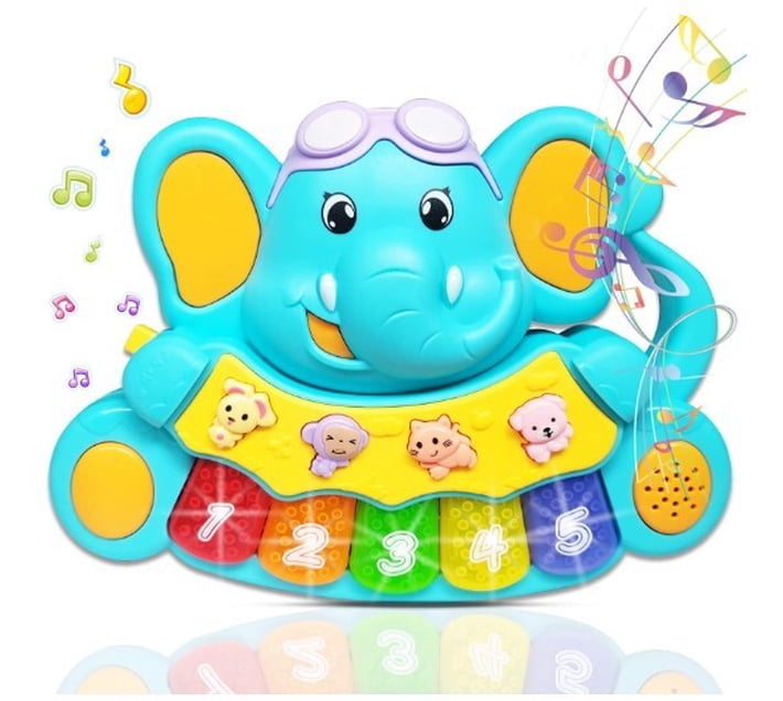 PSM ELEPHANT MUSIC TOY Piano (Multicolour) | Makro