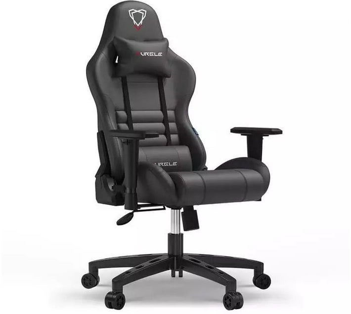 Import Leather Dining Chair (Set of 1, Finish Colour - Black) | Makro