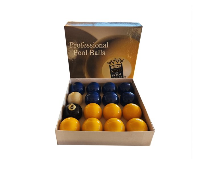 Blue and Yellow Pool Balls (2-Inch) | Makro