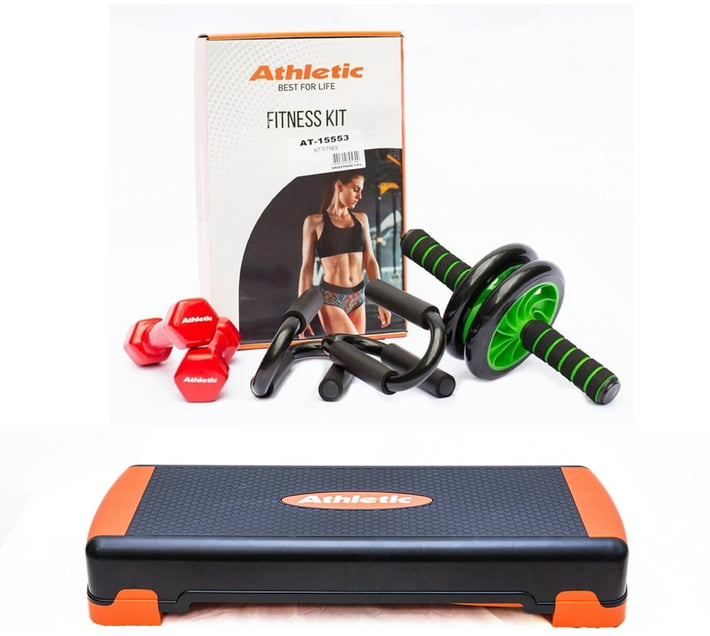 Buy Athletic Fitness Kit With Aerobic Step Home Gym Combo () in Bulk ...