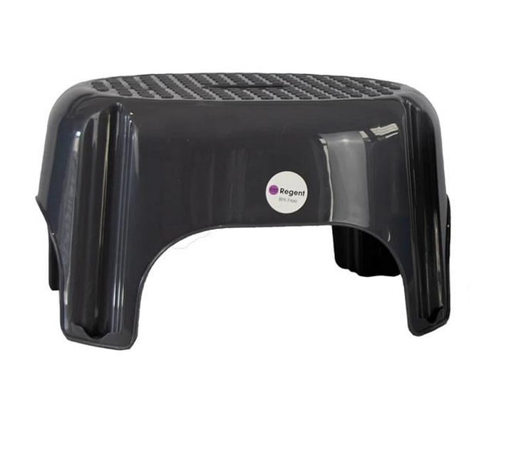 Someone’s in a Makro Regent-Large Plastic Stool Black&Grey Assorted Max ...